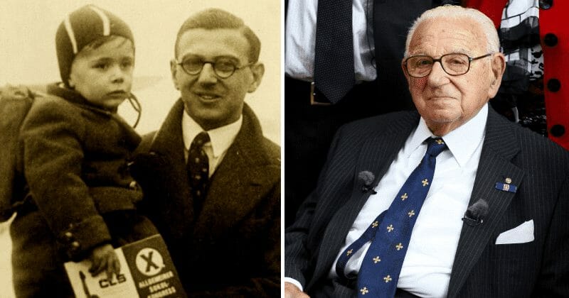 He saved 669 children from the Holocaust, now watch the audience when ...
