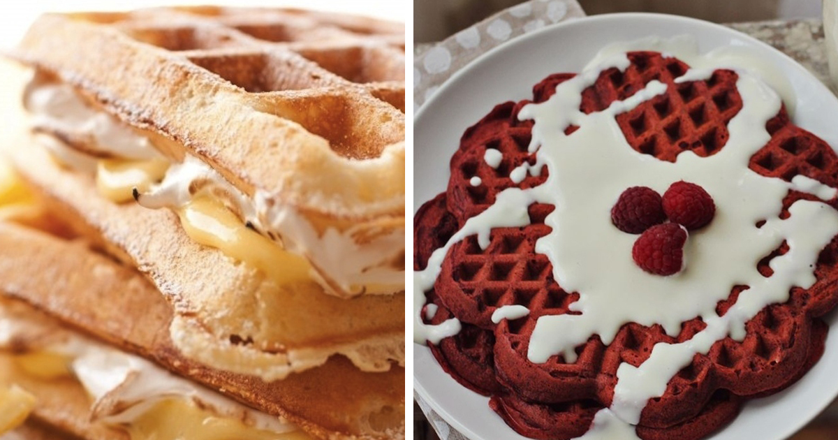 17 Pictures That Will Destroy Everything You Know About Waffles.