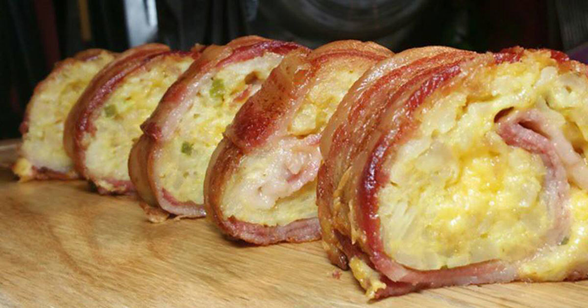 The Recipe Shared By Millions: How To Make Bacon Sushi For Breakfast.