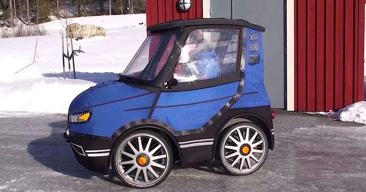 This Guy Builds A Combined Car And Bike That’s Simply Brilliant.
