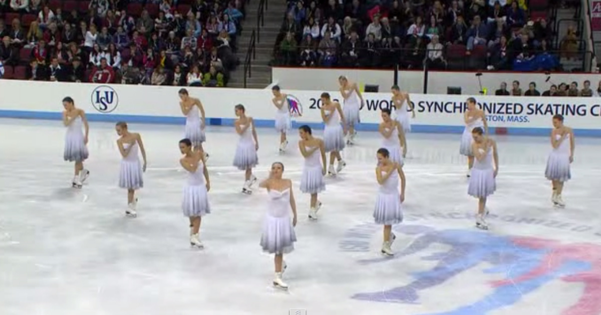 16 Girls Skates Out On The Ice. But Their Performance Have Stunned ...