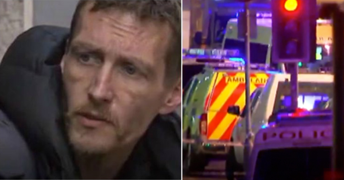 Homeless man witnessed Manchester terror attack - did what no one else ...