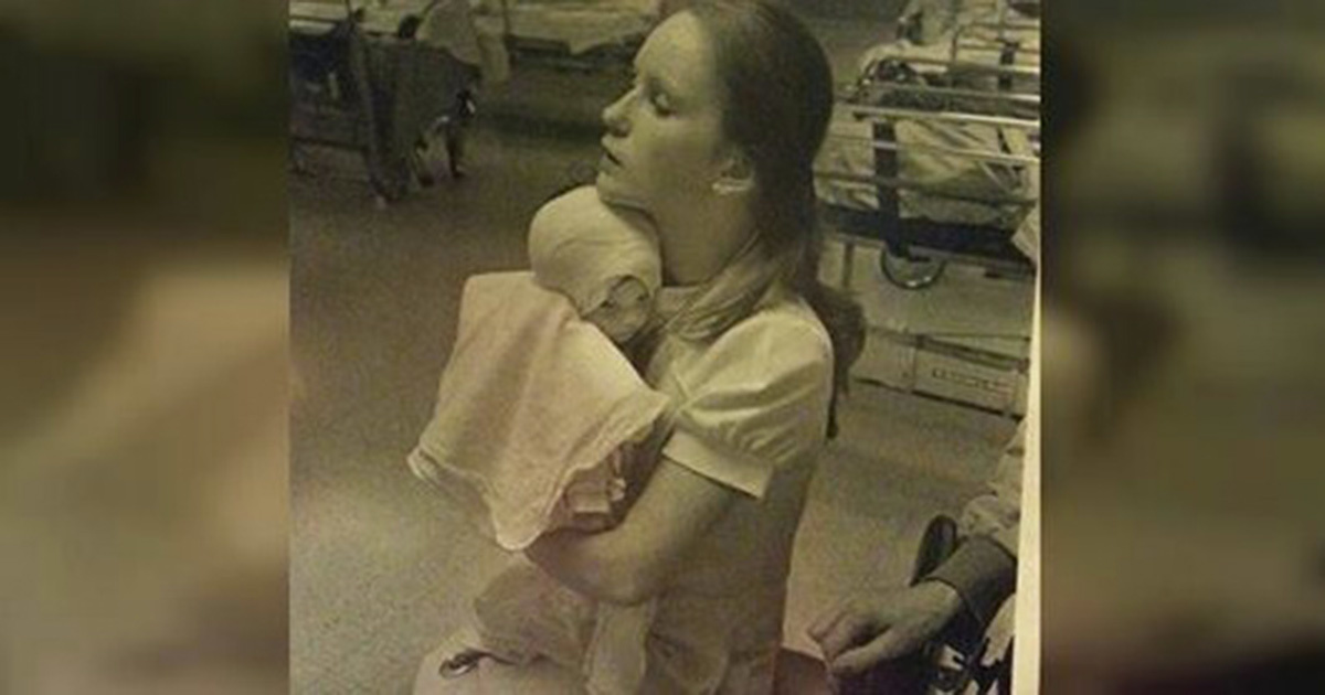 In 1977 She Saved A Burned Baby. 38 Years Later, A Facebook Photo ...