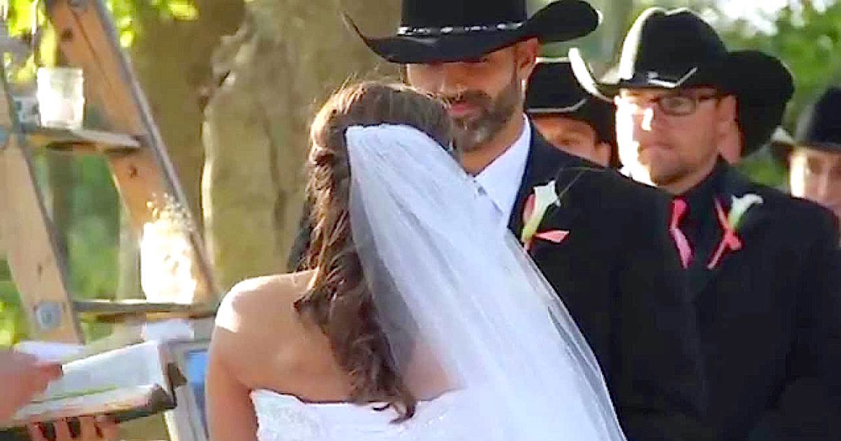 Paralyzed Bride Leaves Guests Speechless When She Comes Down The Aisle.