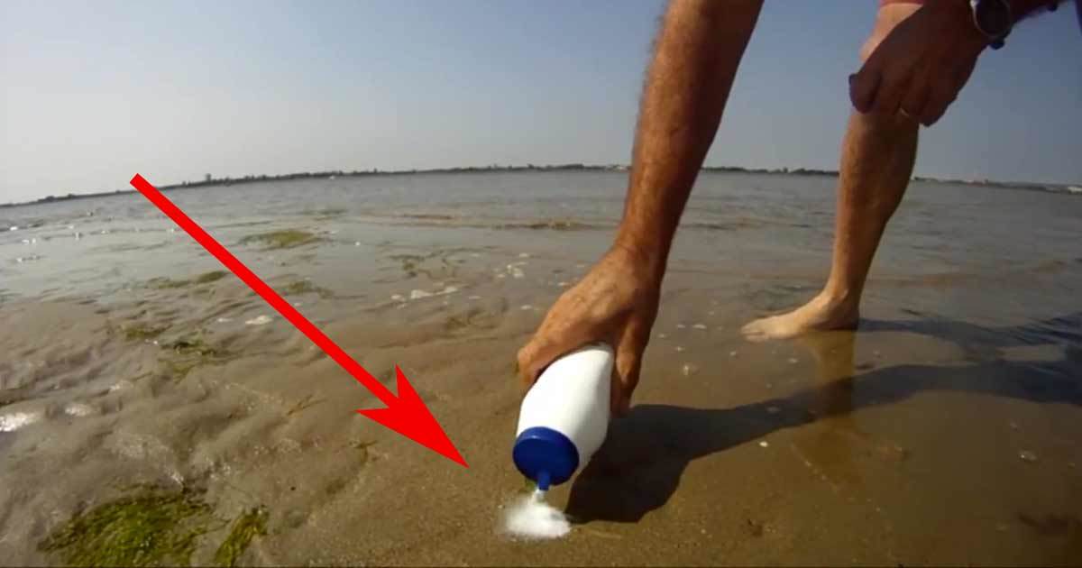 He Pours Salt On The Beach, But Watch Closely. Now Millions Have Been ... He Pours Salt On The Beach, But Watch Closely. Now Millions Have Been ...