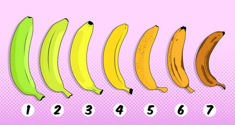 Which banana would you choose? Your response may affect your health