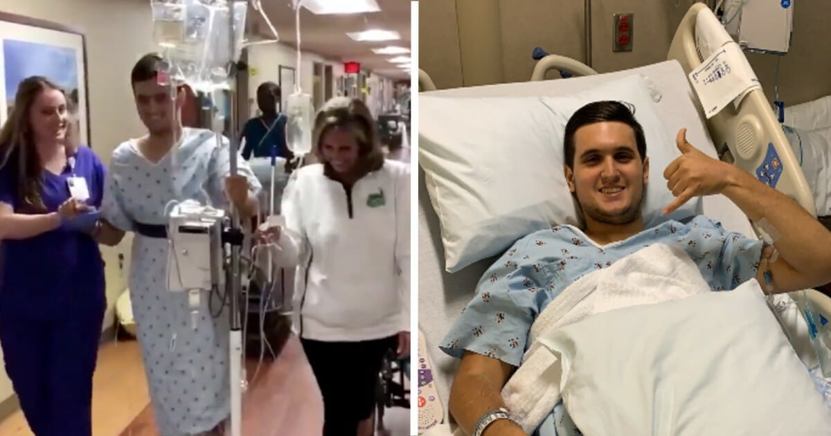 UNC Charlotte victim takes first steps two weeks after fatal shooting