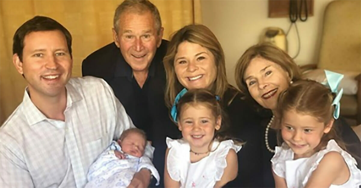 Jenna Bush and Henry Hager shares photos of their new baby boy 'Hal'