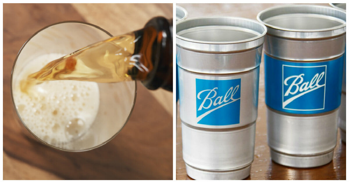 Make your drinking games eco-friendly with these reusable aluminum beer ...