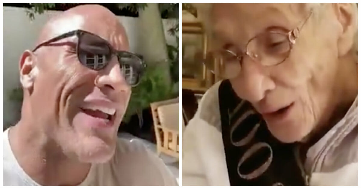 Dwayne 'The Rock' Johnson delights his biggest fan with a song on her ...