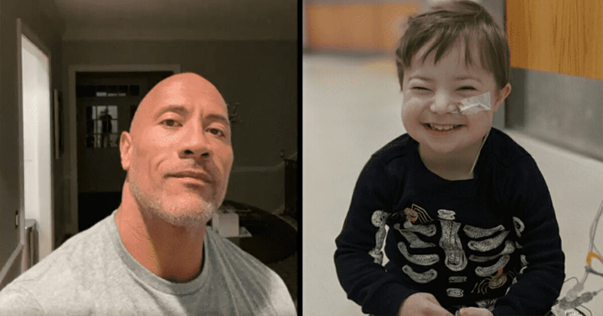 Dwayne Johnson sings Moana song for 3-year-old fighting for his life