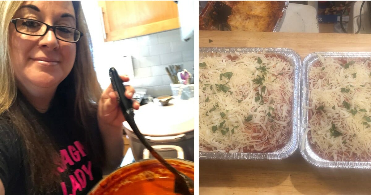 Woman furloughed from her job cooks more than 1,200 free meals and ...