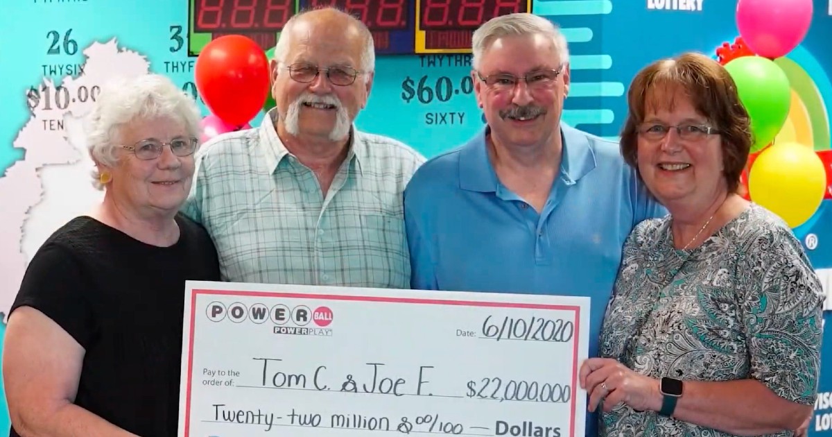Best friends split lottery winnings after they made a promise to each ...