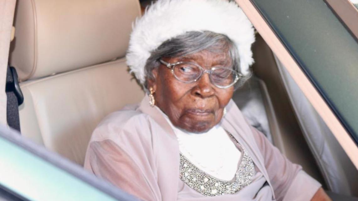 Hester Ford, the oldest living American, to celebrate her 116th birthday