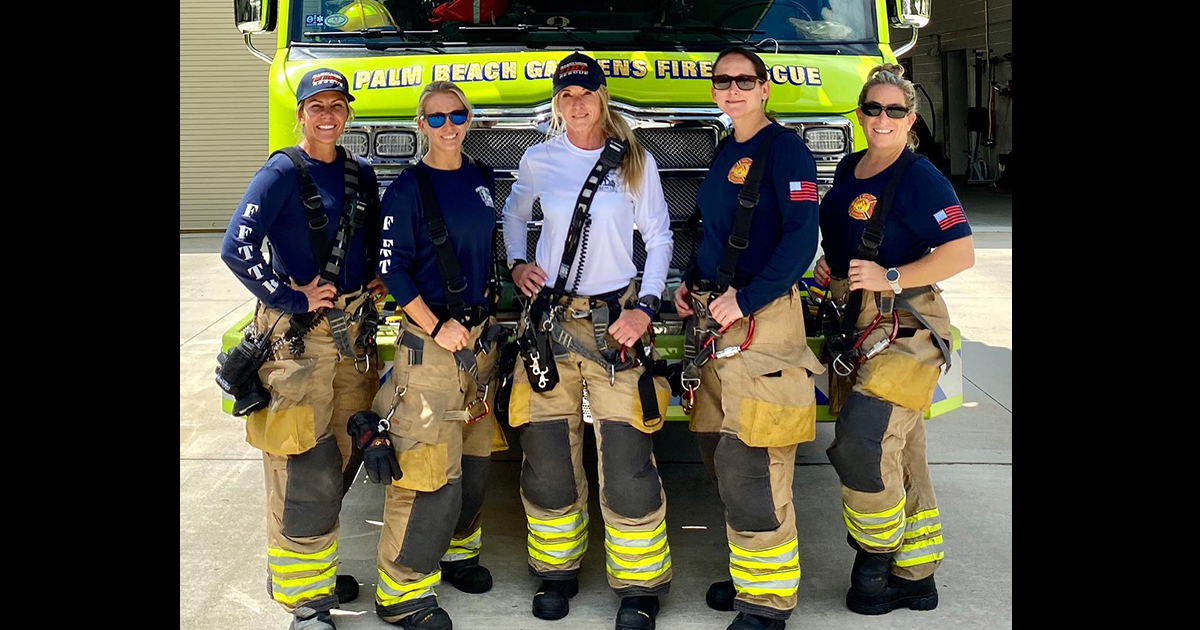 5 women become first all-female fire crew in department's 57-year history