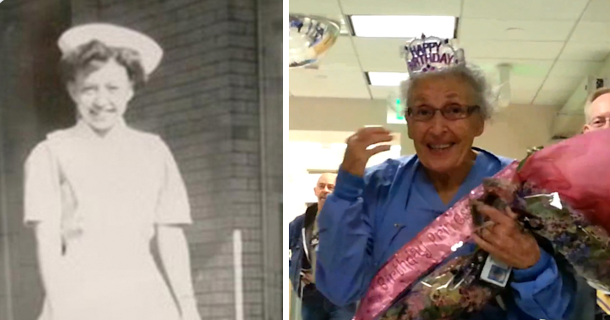 Woman thought to be America's oldest working nurse retires at 96