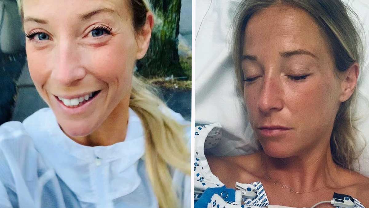 Spectators save runner's life after she goes into cardiac arrest during ...