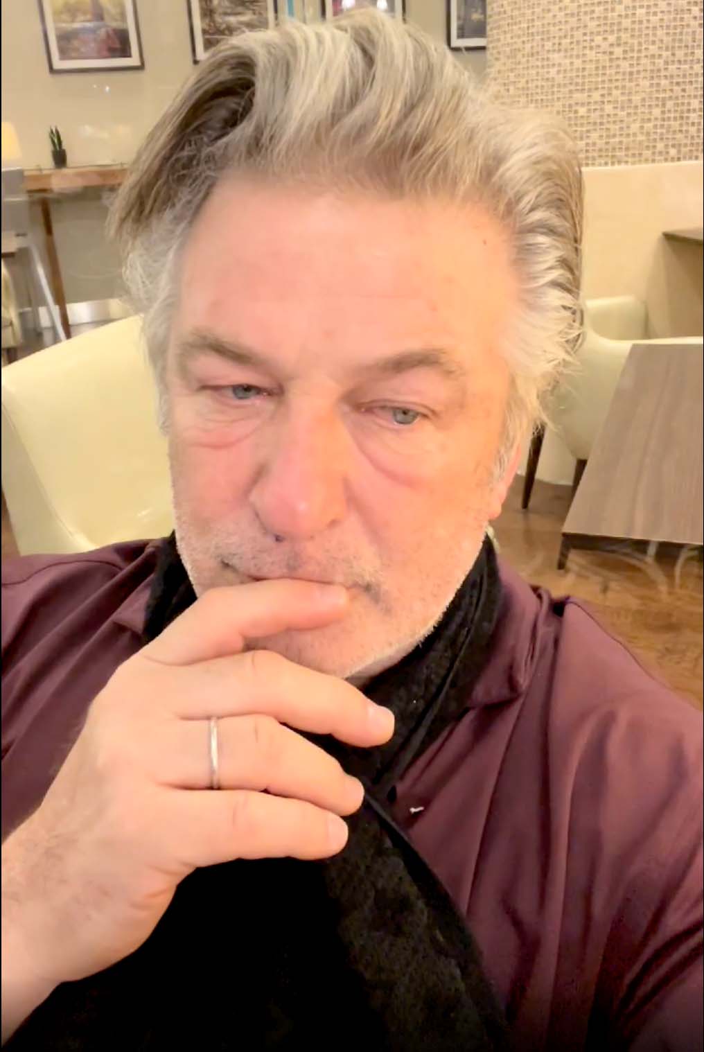 Alec Baldwin shares new "very sad" confession in emotional video