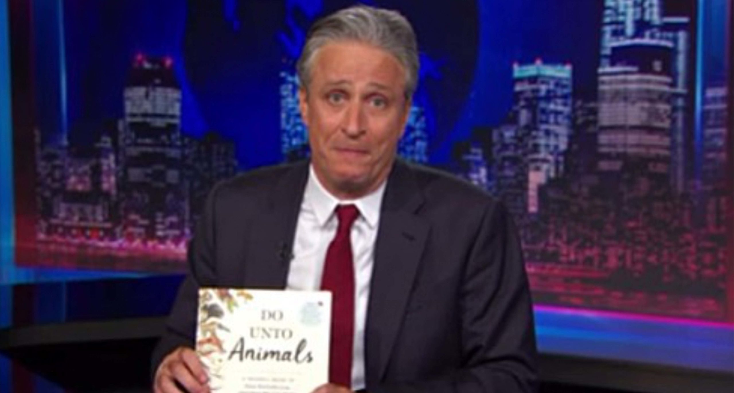 Jon Stewart met his wife Tracy McMcShane on a blind date 20 yearrs ago