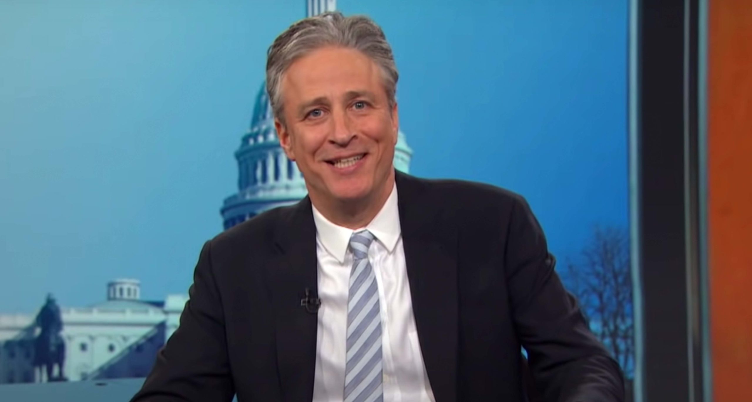 Jon Stewart met his wife Tracy McMcShane on a blind date 20 yearrs ago