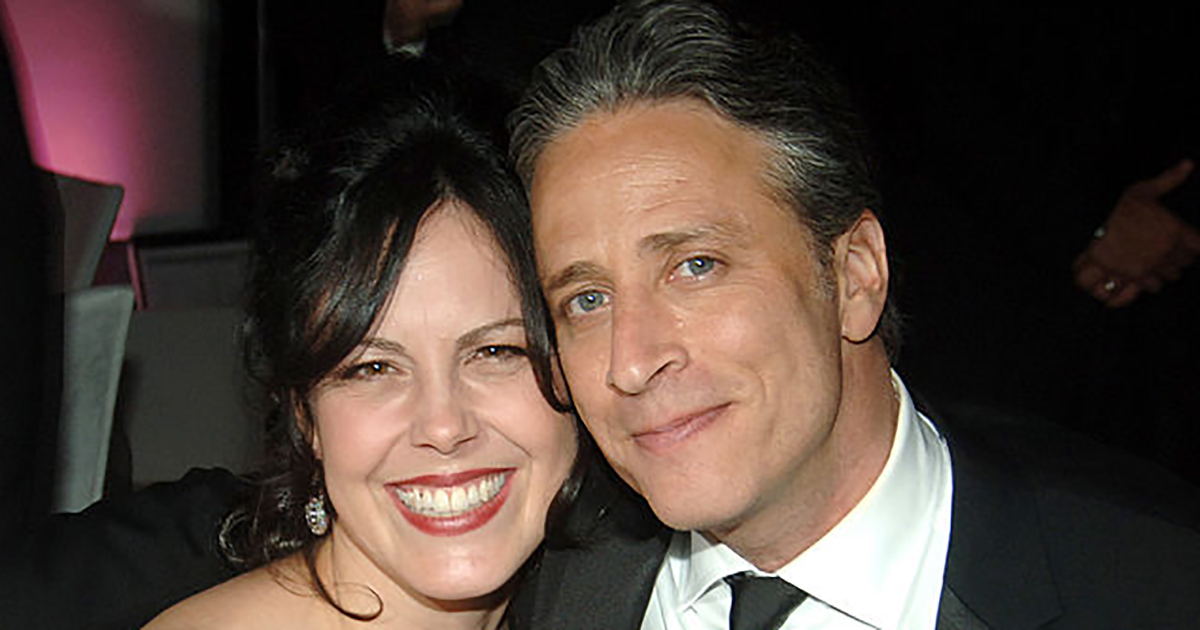 Jon Stewart met his wife Tracy McMcShane on a blind date 20 yearrs ago