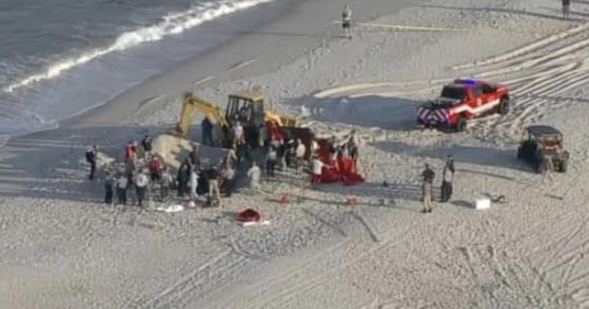 18-year-old dead and sister injured after sand collapse at beach