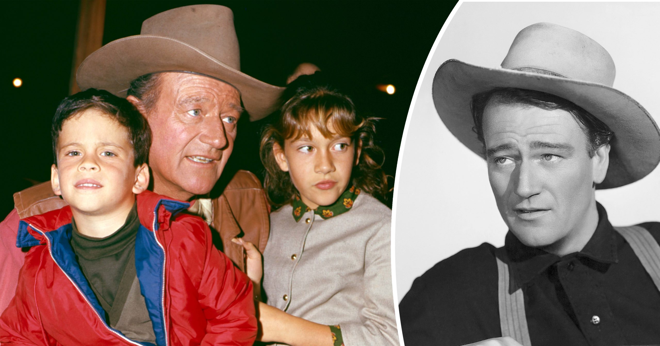 Despite having 7 kids, John Wayne was buried in private & his grave ...