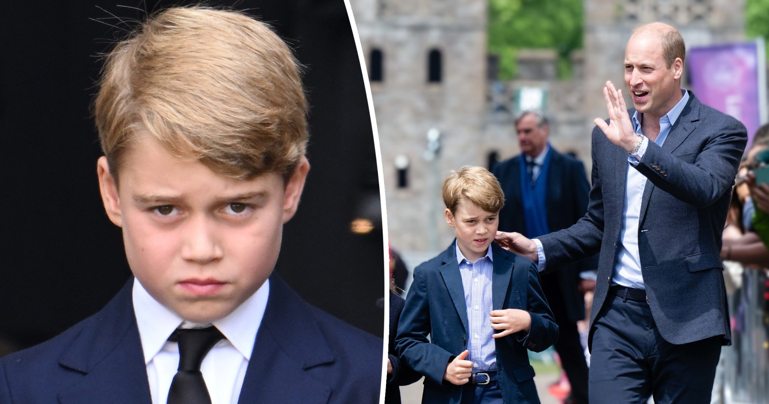 Prince George told his classmates 'My dad is king so you better watch out'