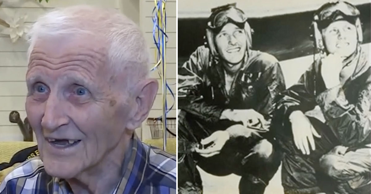 Former Blue Angel who defied dad to sign up celebrates his 93rd birthday