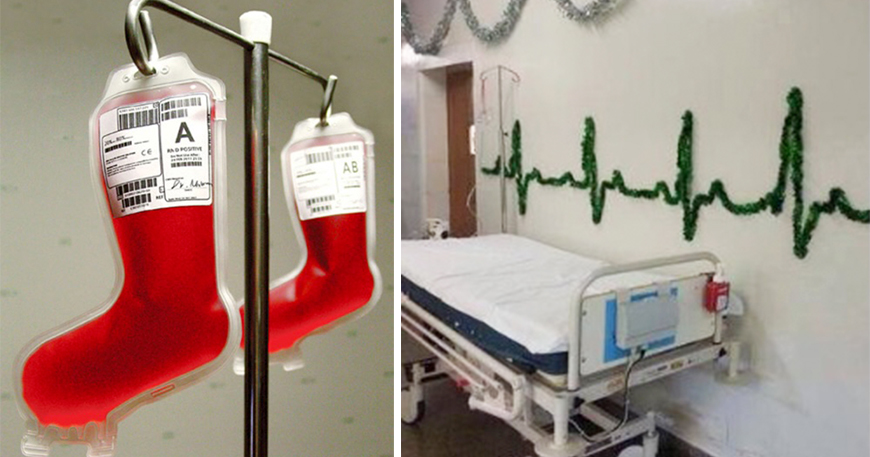 9 pictures of Christmas decorations in hospitals that prove nurses have ...