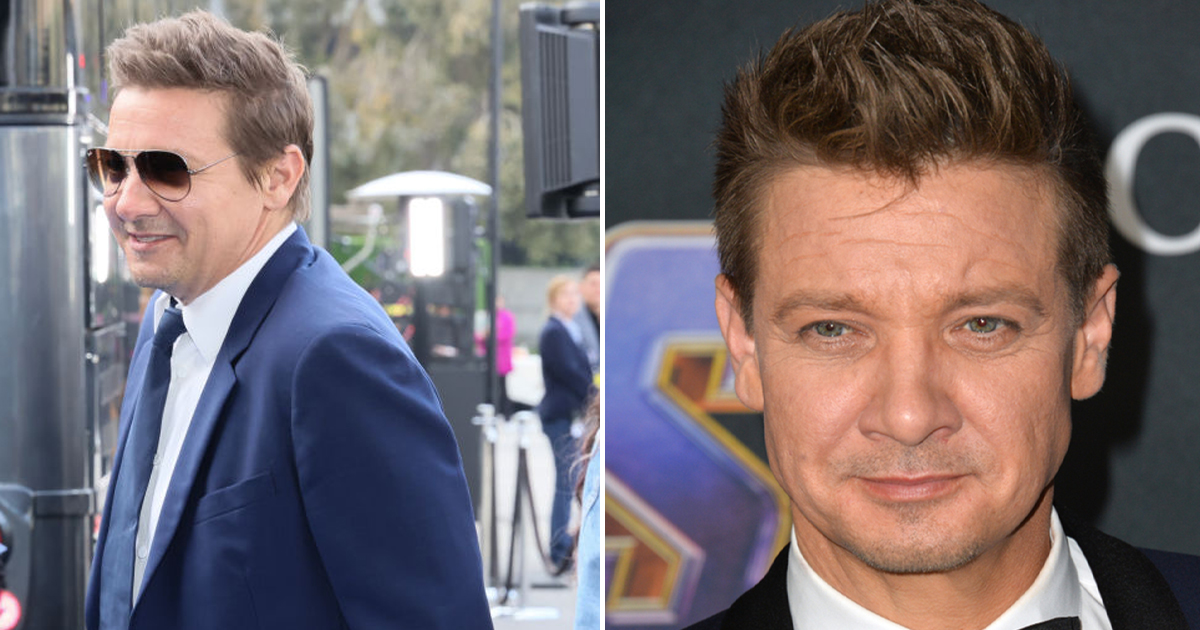 Jeremy Renner makes takes first red carpet walk following accident