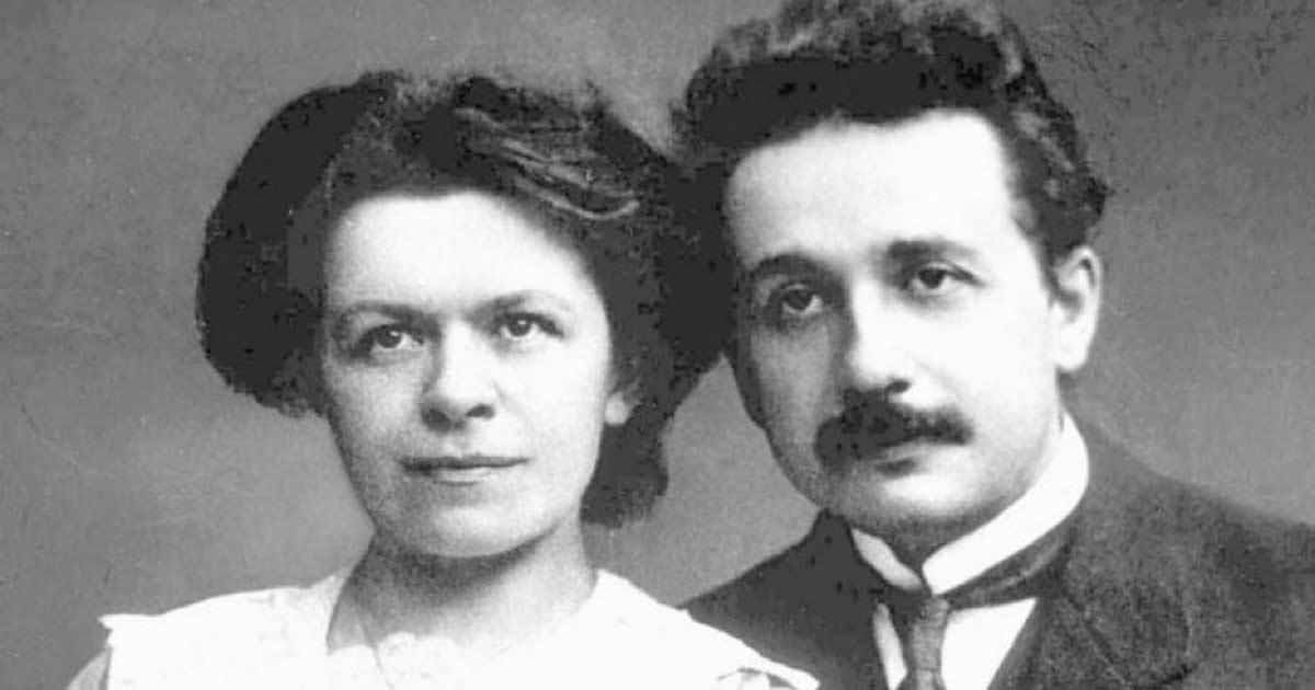 Jag ser en ung Einstein. Men när jag får veta vem kvinnan är… Jag häpnar.