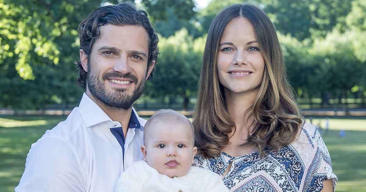 Nya bilder på prins Alexander inför dopet