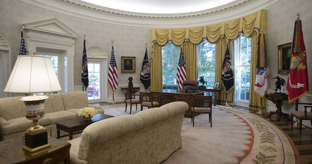 Donald Trumps renovering av Ovala rummet – kan du se förändringarna?