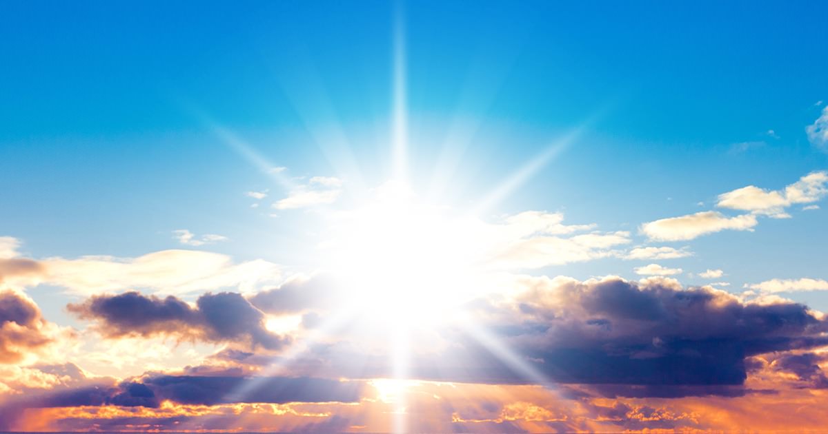 Glädjebeskedet: Solen och värmen återvänder till Sverige.