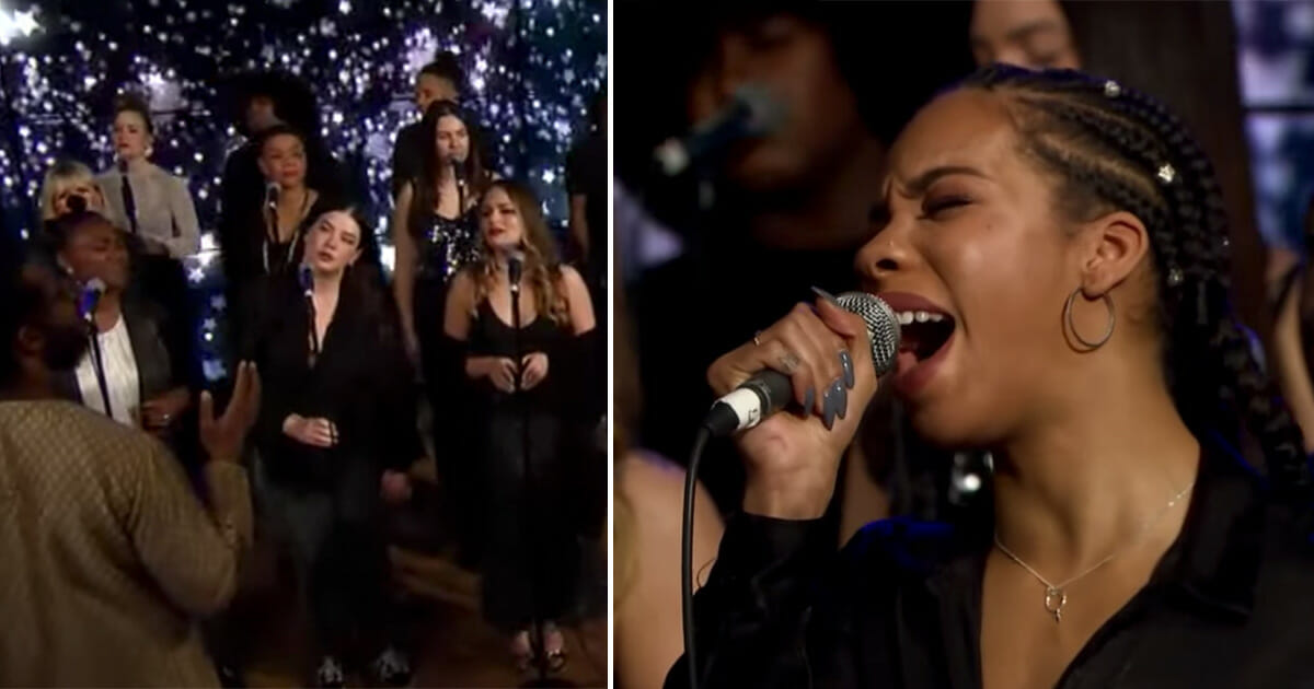 Tensta Gospel Choir frontat av Janice blåser taket av studion — bland ...