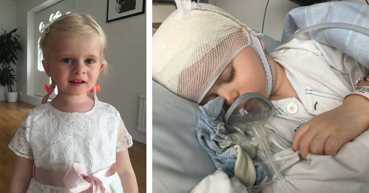 Emma, 6, har somnat in – läkarna tvingades ge upp cancerkampen