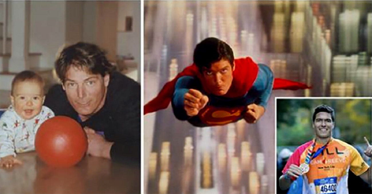 Syn Christophera Reeve'a jest już dorosły i jest bardzo podobny do ...