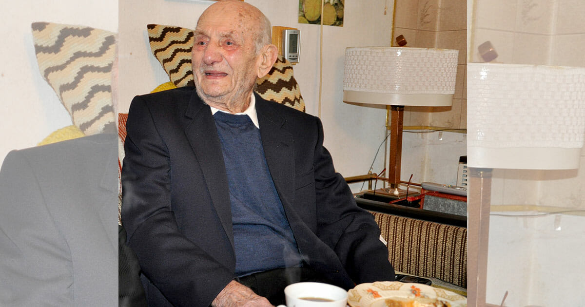 Älteste Mann der Welt Gustav Gerneth mit 114 Jahren gestorben