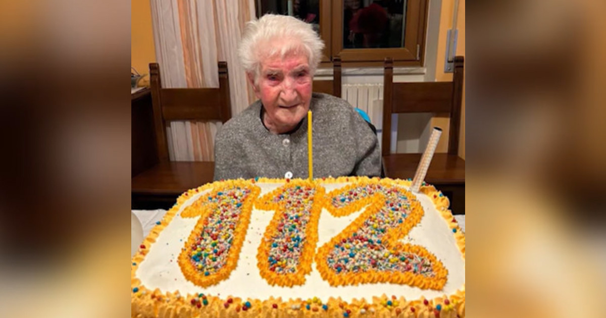 Nonnina compie 112 anni – è tra i 5 più anziani di tutta Italia