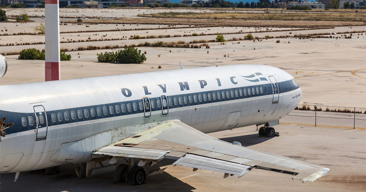 Aereo della Olympic Airways convertito in una bellissima casa